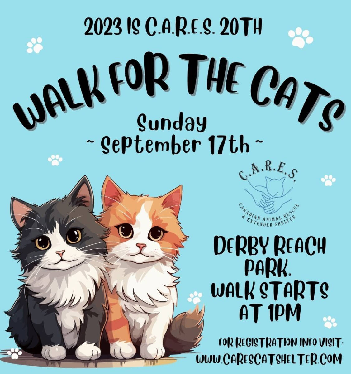 CARES hosts 20th annual walk for cats fundraiser in Langley ...
